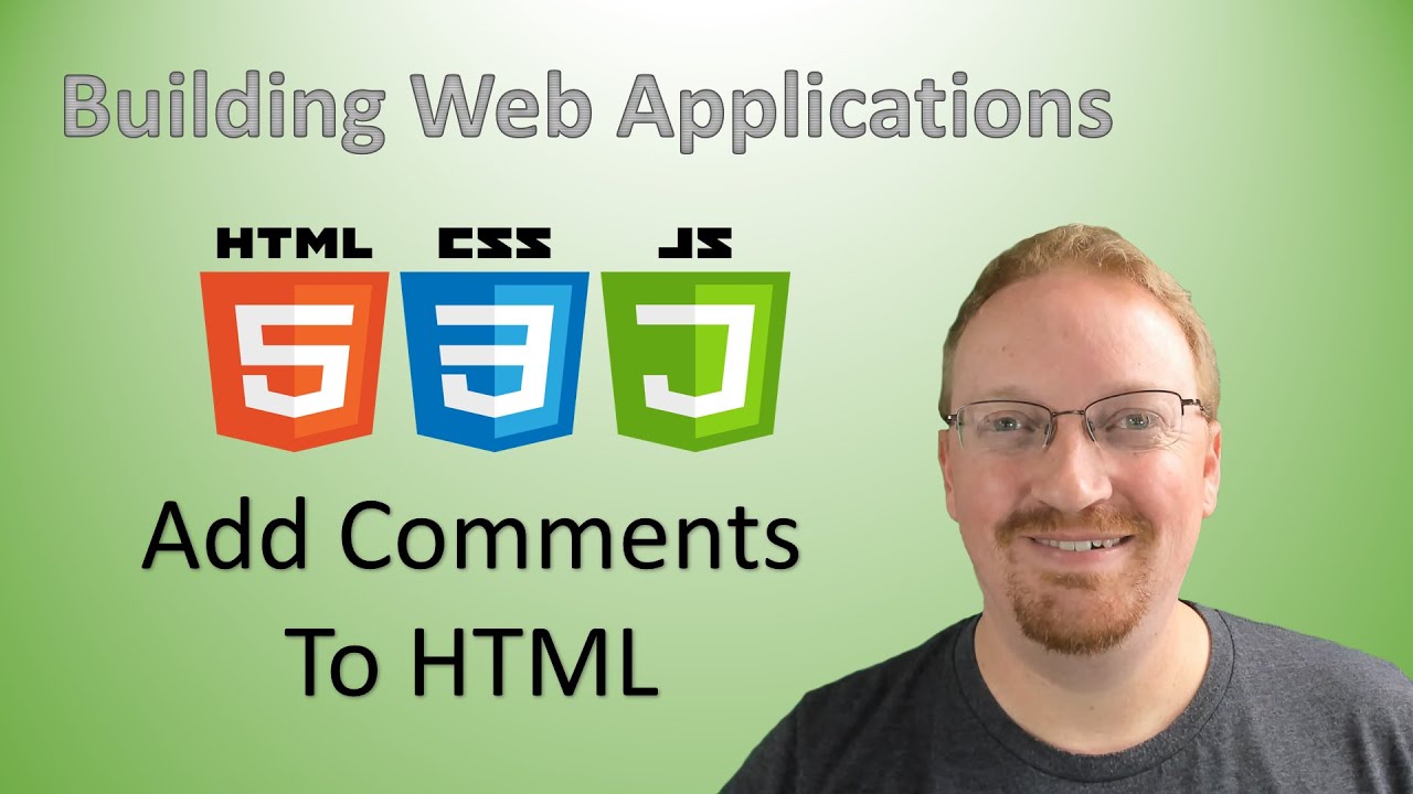 9. How to Add Comments to Your HTML | Building Web Applications 🌐