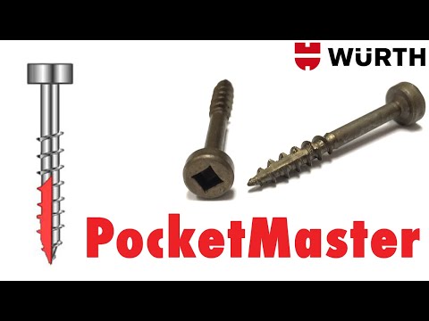 Würth POCKETMASTER Face-Frame Screw