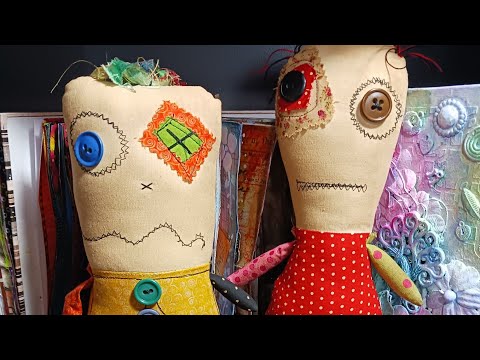 Ugly Scrap Monster Doll Tutorial