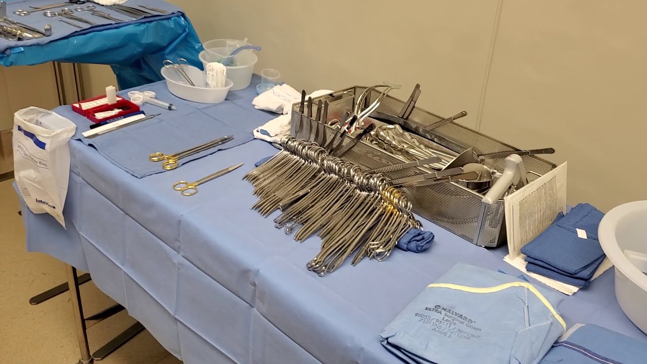 BASIC SET-UP: OPEN INGUINAL HERNIA