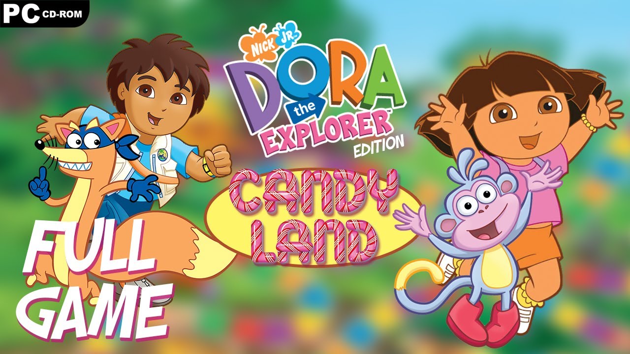 Dora the Explorer™: Candy Land (PC 2007) - Full Game HD Walkthrough - No Commentary