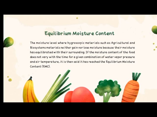 Understanding Equilibrium Moisture Content: Key Concepts and Importance ...