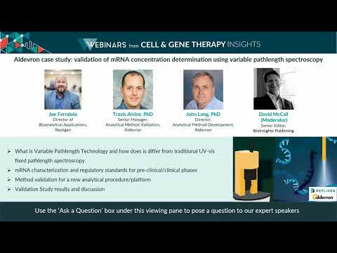 Aldevron Case Study: Validation of mRNA Concentration Determination Using VPT | CTech SoloVPE System
