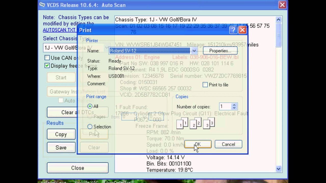How to use the Auto-Scan function in VCDS