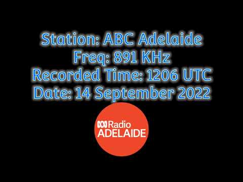 ABC Radio Adelaide in freq 891 KHz