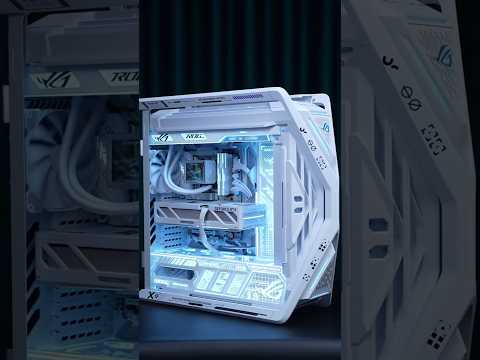 High-End Gaming PC Build🤴 R7 9800X3D & RTX 5080☠️ FEATURING ROG!😵 #pcbuild ASMR #gaming #shorts