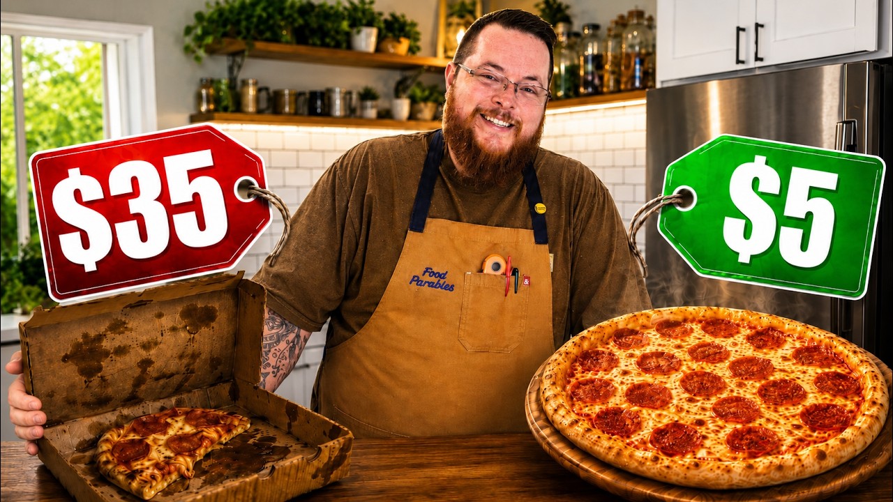 Pizza for less than half price? | 60% Hydration Recipe for Home or Pizza Oven