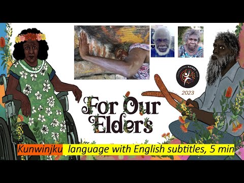 Our prints on the rocks - NAIDOC 2023 (Kunwinjku 5 min, English subs)