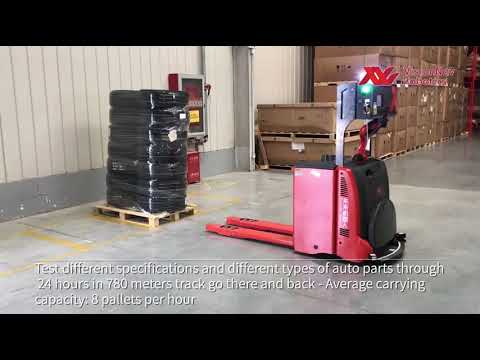 Case Study--VisionNav Autonomous Forklift in Third-party Logistics: Narrow Aisle Scenario