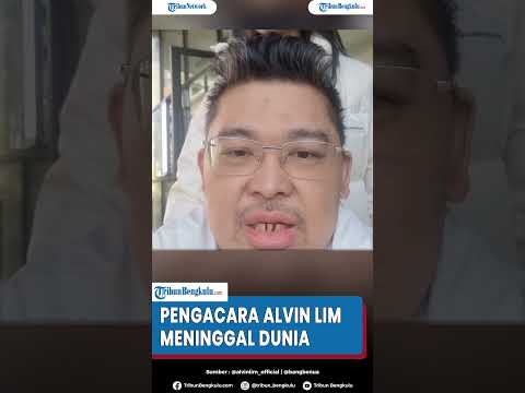 Pengacara Alvin Lim Meninggal dunia, Punya Riwayat Penyakit Gagal Ginjal SHORT