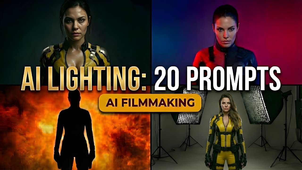 AI Filmmaking: The Ultimate Guide to Cinematic Lighting (20 Prompts)