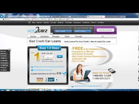 Web2Carz Review - Good Credit & Bad Credit Auto Loans