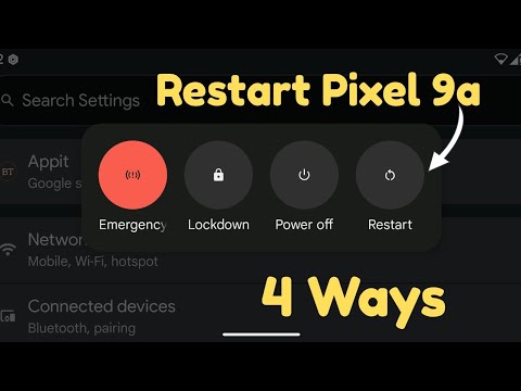 How to Restart Google Pixel 9a | 4 Methods