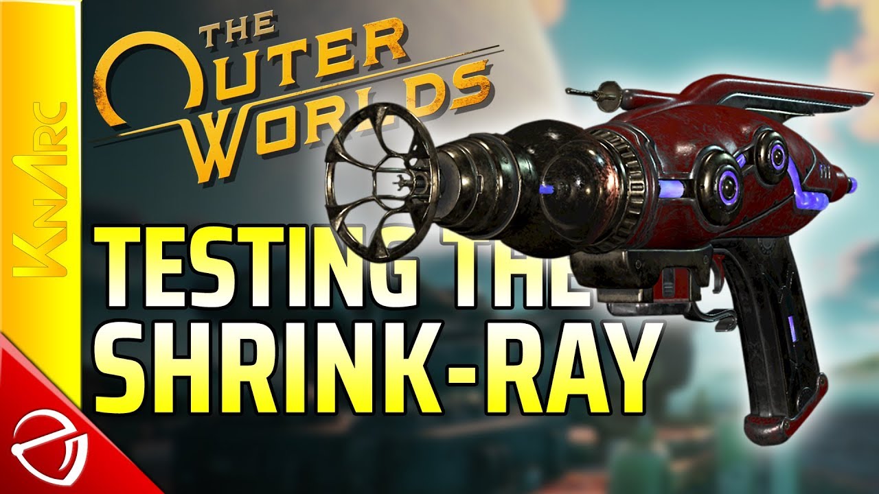 The Outer Worlds - Shrink Ray Test