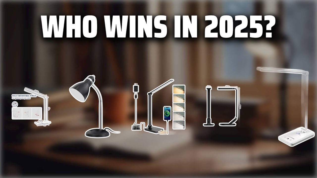 The Top 5 Best Desk Lamp in 2025 - Must Watch Before Buying!