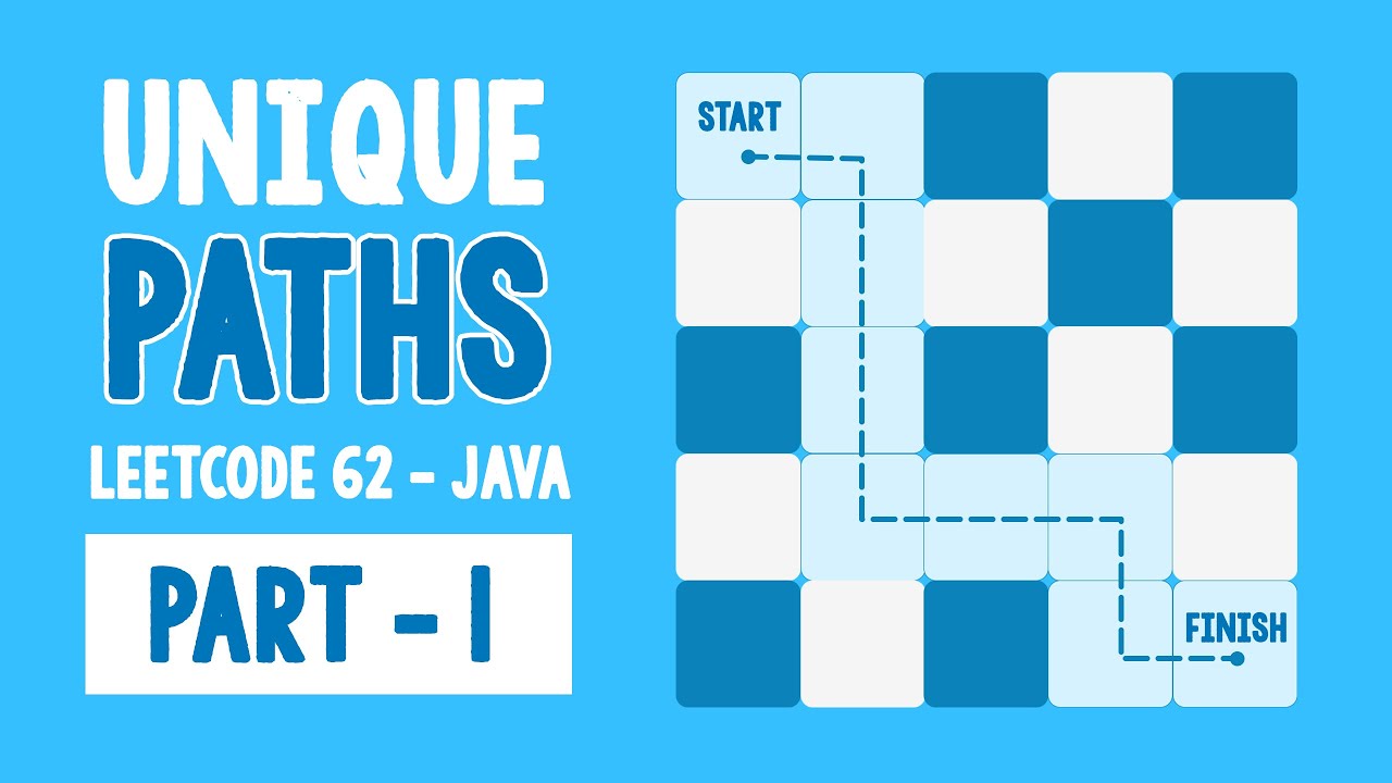 Unique Paths - Leetcode 62 - Part 1 - Recursive Approach - Java