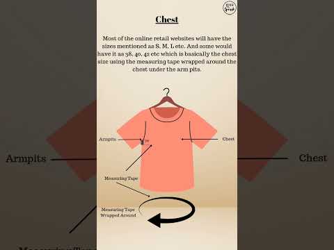 Ultimate Guide: How to Measure Your T-Shirt Size for Online Shopping | #sizeguide #onlineshopping