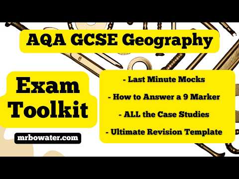 Exam Toolkit - AQA GCSE Geography - Revision Resources