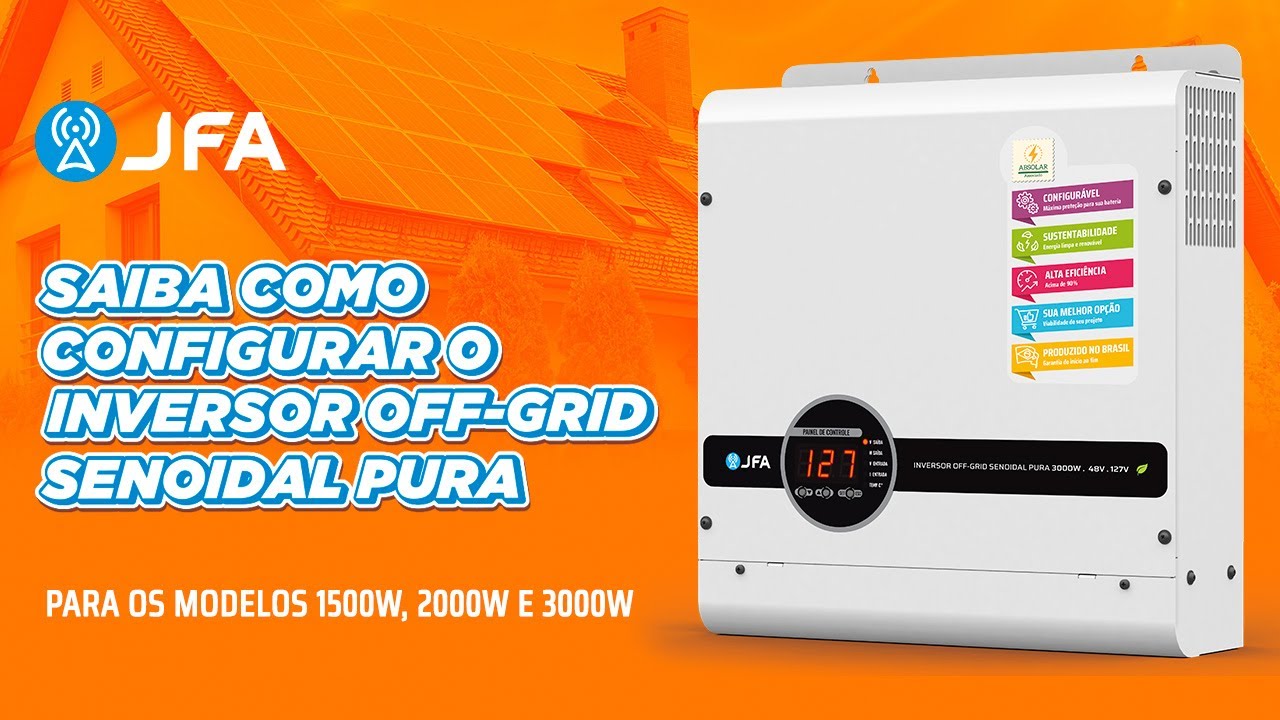 3000W Off-Grid Sine Inverter - JFA Solar 3000W Off-Grid Sine Inverter - JFA Solar