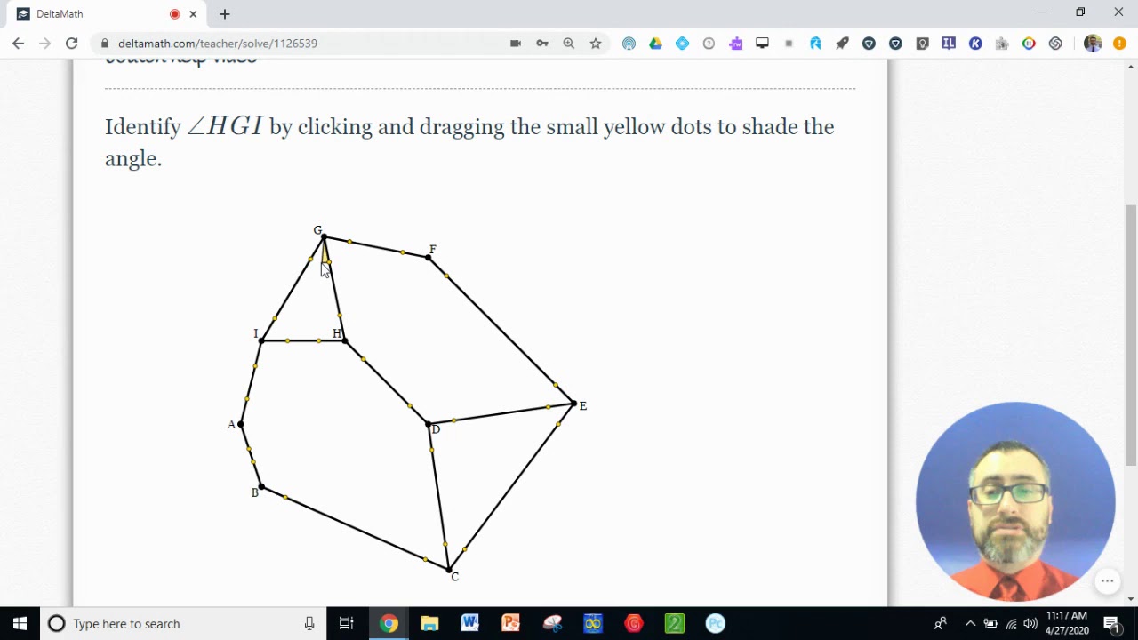 Identifying Angles from Three Points
