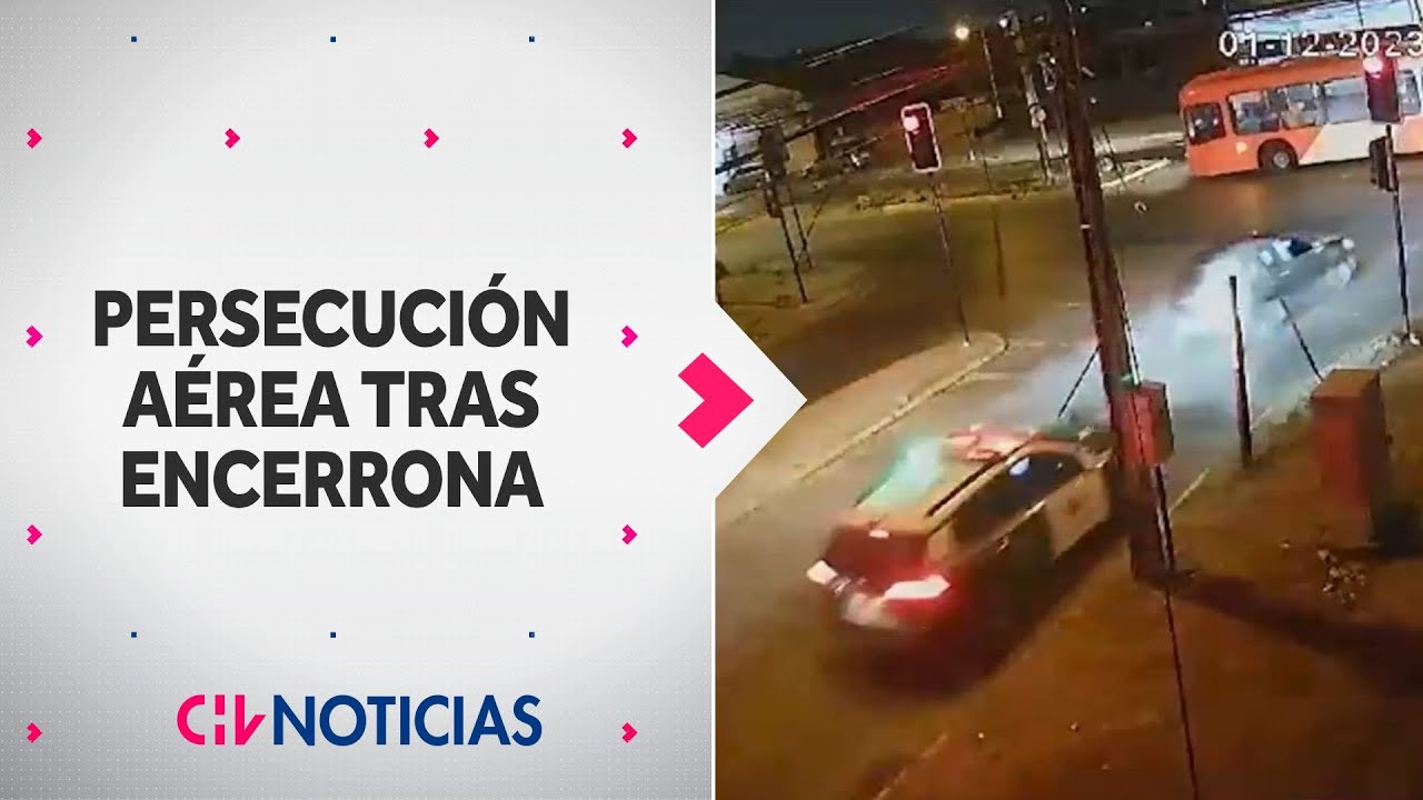 Violenta encerrona en Maipú provocó despliegue policial aéreo y dejó un detenido - CHV Noticias