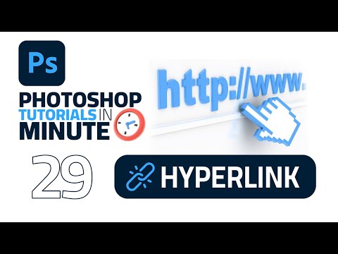 How to Create a Hyperlink in Adobe Photoshop 2023 (Fast Tutorial)