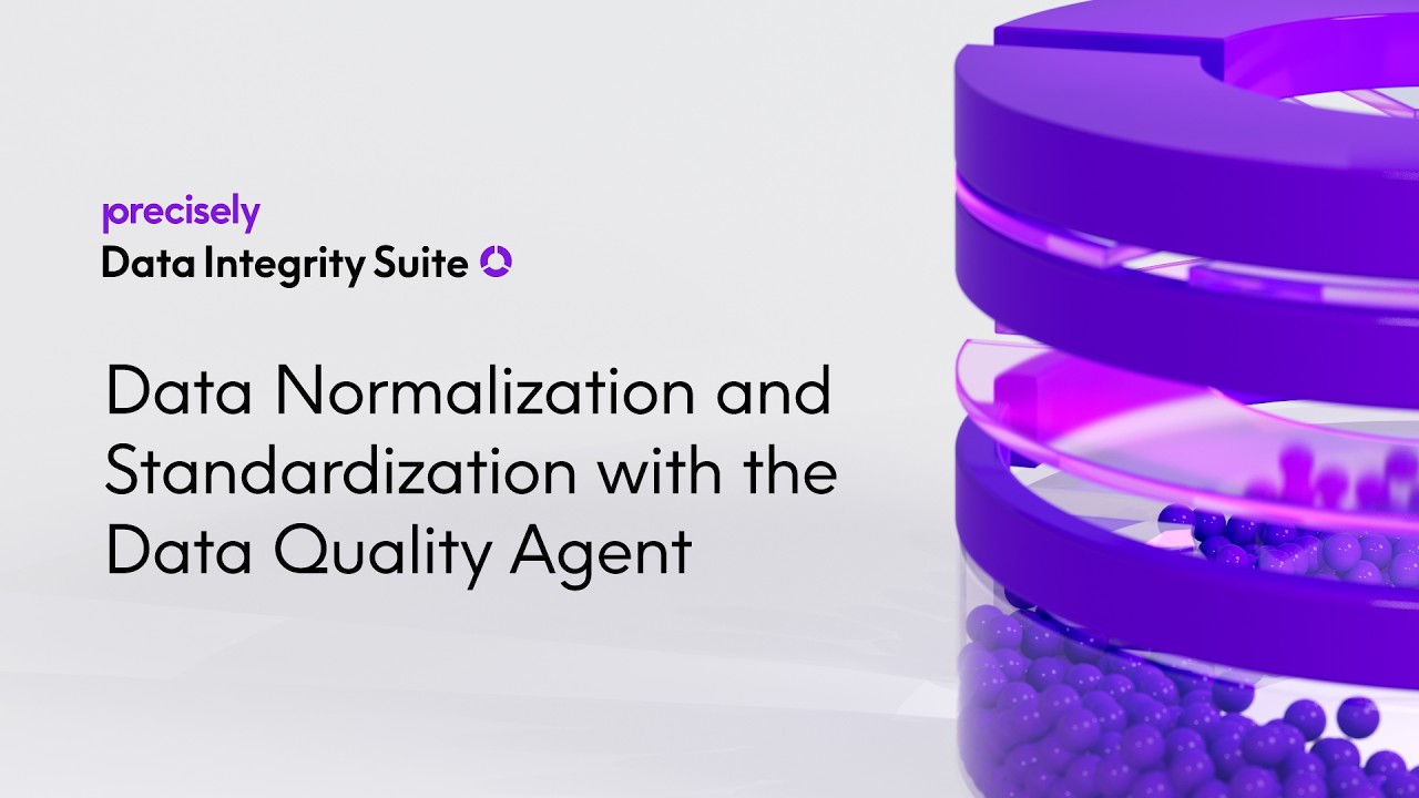 Data Normalization and Standardization with the Data Quality Agent