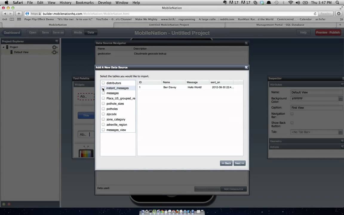 Making an instant messaging app