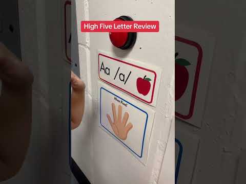 Check out this adorable clip of a student nailing the High Five Letter Review! This daily ritual hel