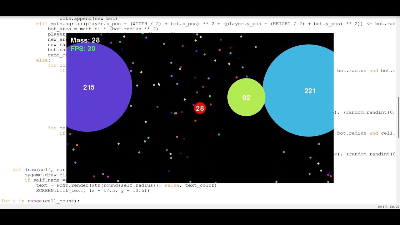 Agar.io in Python - Part 3