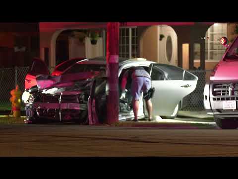 Speeding Pursuit Crash Splits Innocent Car In Half | SAN BERNARDINO, CA 9.3.21