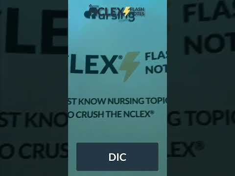 DIC (Disseminated Intravascular Coagulation)- Part 3 #NCLEX #nursingschool #NCLEXprep #shorts