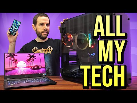 The Tech I Actually Use Right Now (And Problems)