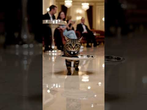 "POV: A Cat Just Served You Dinner 😹🍽️" #funny #memes #tech #cat #cute #catlife #kitten