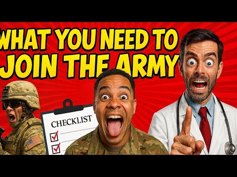Requirements to join the Army in 2025