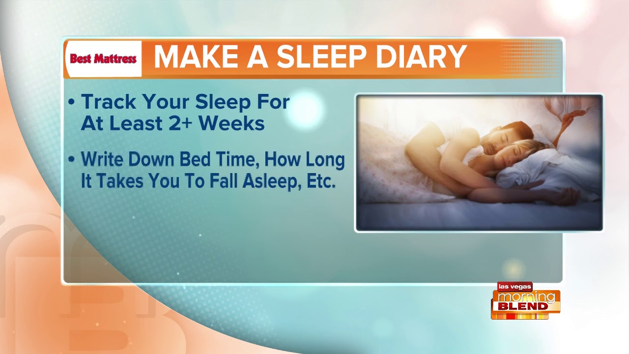 Sleep Tip: Make A Sleep Diary