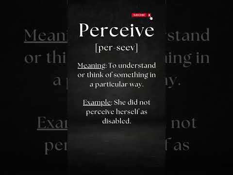 Pronounce PERCEIVE the right way #shorts #shortsvideo #pronunciation #english #Perceive #viral