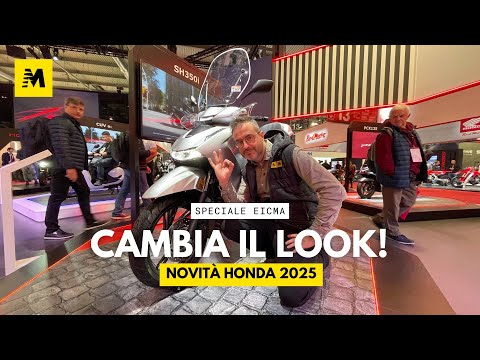 Honda SH 350i 2025: Nuovo Look e Omologazione Euro 5 Plus! || EICMA 2024