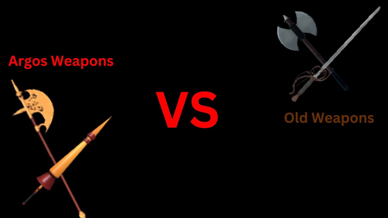 Argos weapons VS Old weapons comparison - Off Topic - Arcane Odyssey