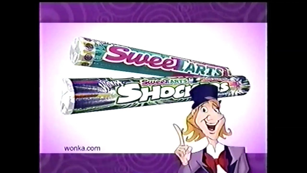 Wonka SweetTarts Shockers (Nestlé Wonka) TV Commercial - 2004