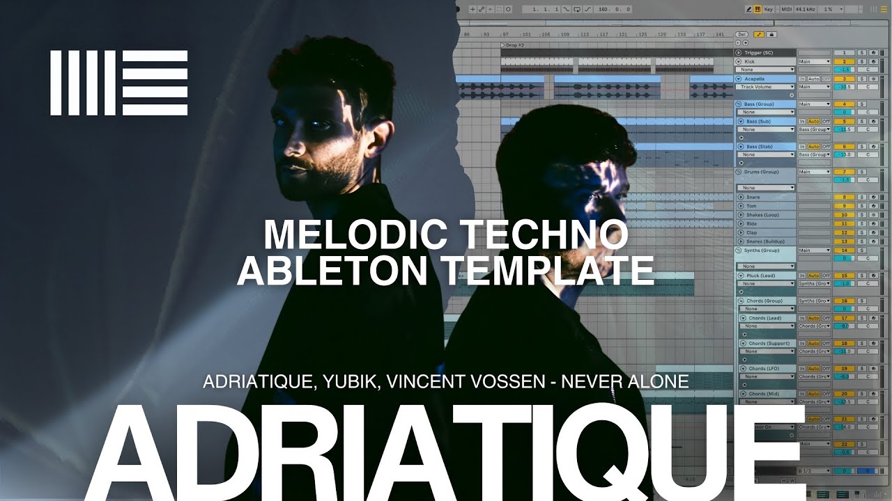 Adriatique Melodic Techno Ableton Live Template | Project File