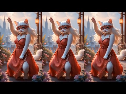 ???? Cat Videos Funny Dance????????Videos For Cats ????????Cat Dance 33 #shortsfeed #funnycats #dancingcat #cat