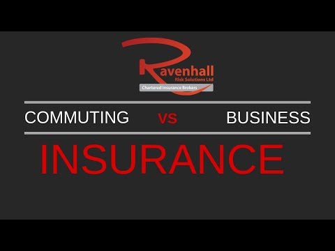 What is the difference between commuting vs business car insurance?