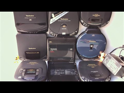 TECHNICS CD Player SL-XP5/1/150/300/340/540/600 Discman CD Walkman Portable Compact Disc Collection