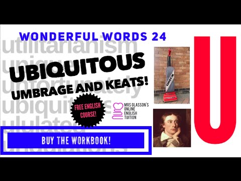 Wonderful Words Beginning With U! 11+ English. Free British English Vocabulary Lessons.