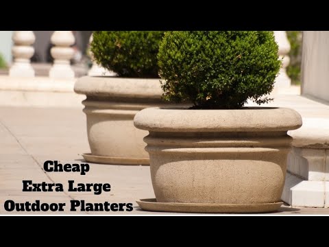 Cheap Extra Large Outdoor Planters | DecoreWay.com