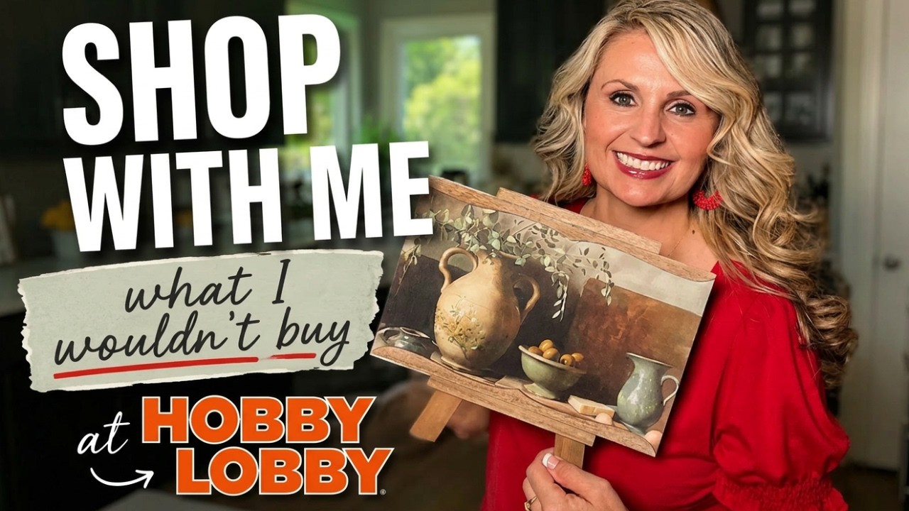 What NOT To Buy At Hobby Lobby If You Want Your Home To Look Expensive | Shop With Me Hobby Lobby