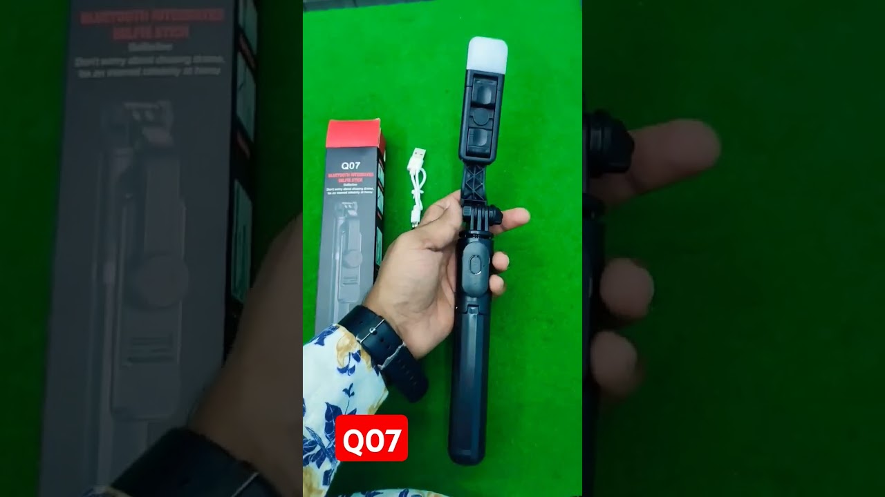 Q07 Selfie stick whit Bluetooth remot #selfiestick #Q07 #shorts #shortsvideo #bangladesh #bdtechnic
