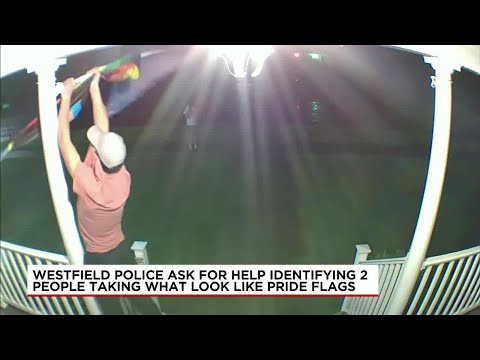 Westfield Police seeking suspects in Pride flag vandalism case
