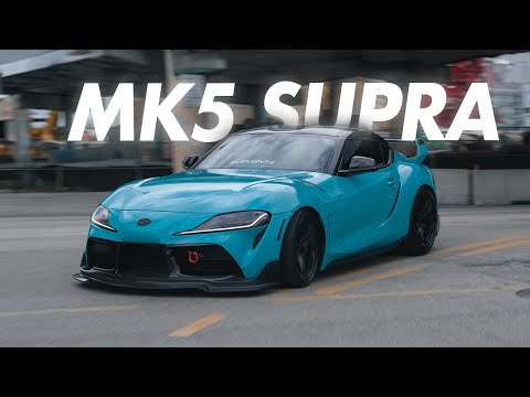 Toyota Supra MK5 | Miami cinematic  [4K]